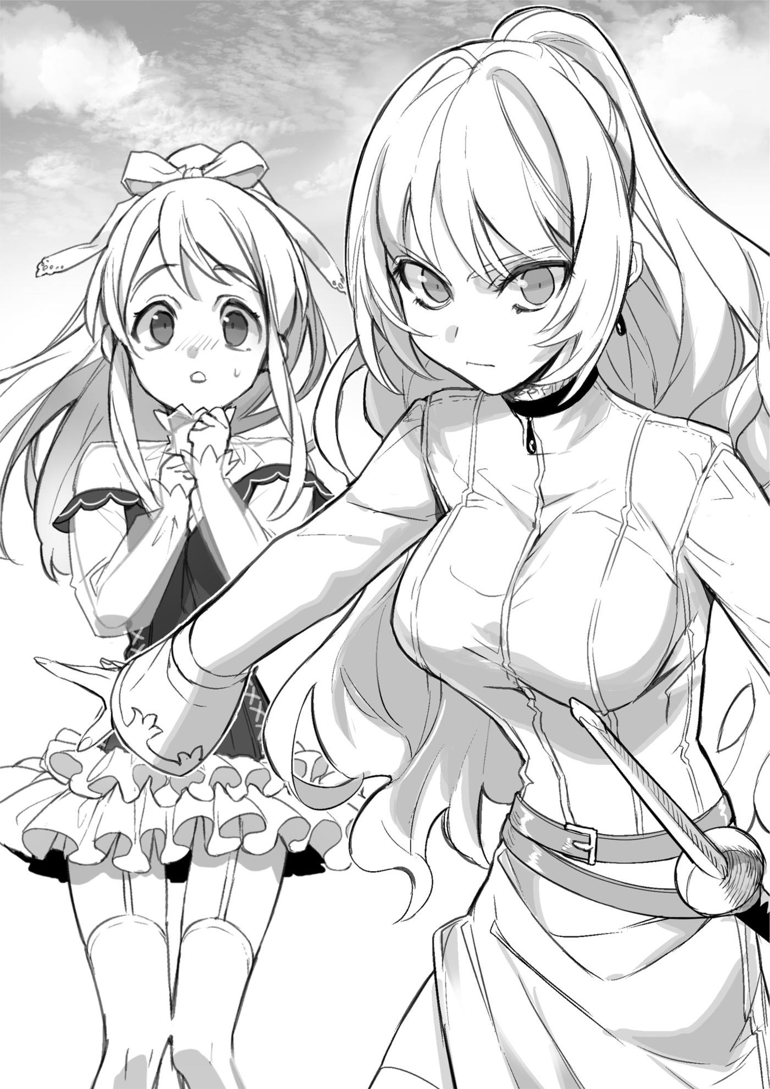 Shikkaku Kara Hajimeru Nariagari Madō Shidō V1 Illustration - Megumi Novel