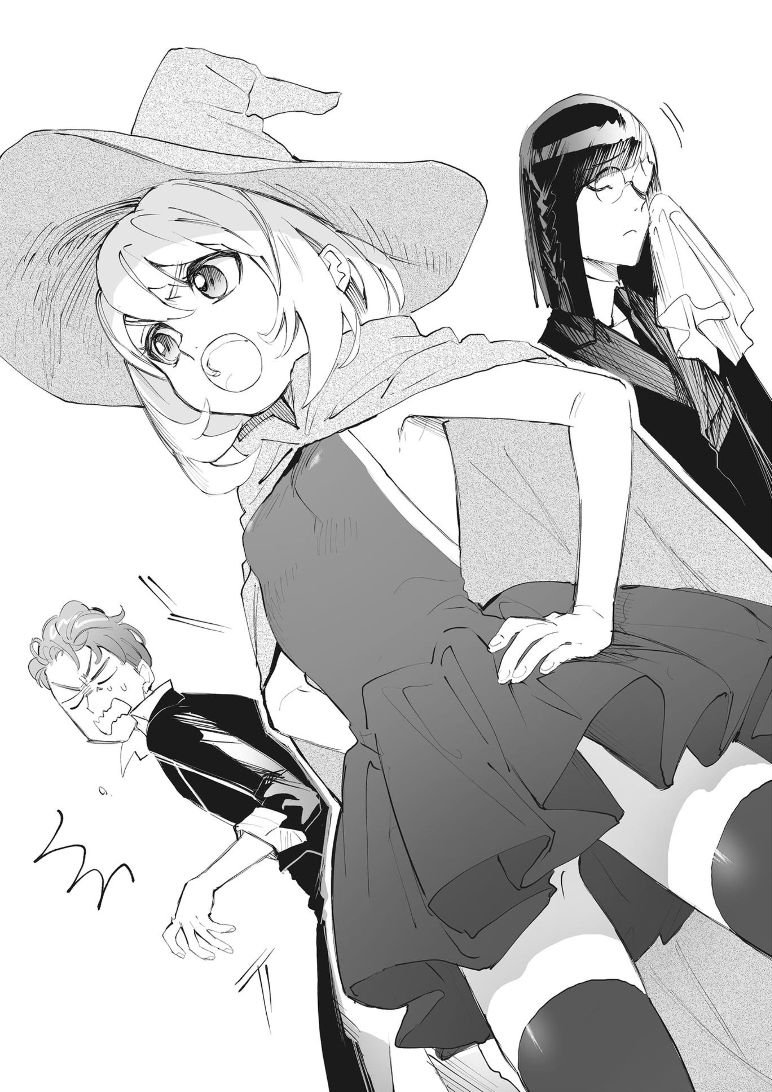 Shikkaku Kara Hajimeru Nariagari Madō Shidō V2 Illustration - Megumi Novel