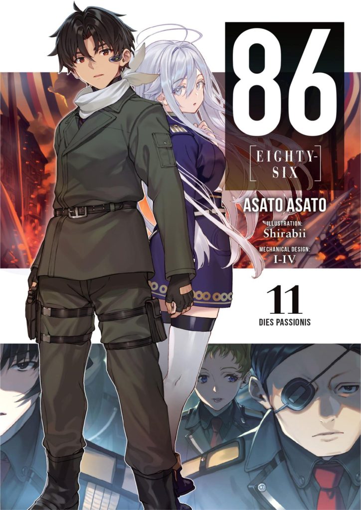 Eighty Six V11 Illustration - Megumi Novel